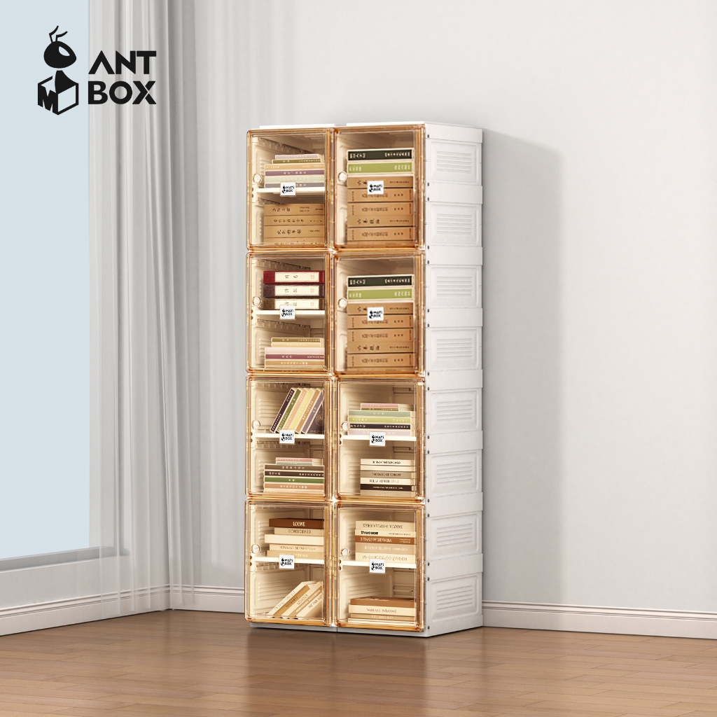 [Giao Hàng Tận Nơi]ANTBOX 1-2 Hàng 2-20 LớpTủ Trưng Bày Sách Giá Sách Không Cần Lắp Đặt Kệ Thực ...