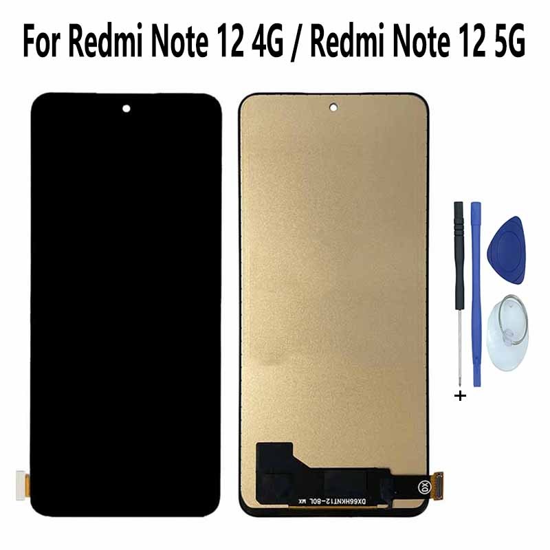 Dành Cho Xiaomi Redmi Note 12 4G 23021RAAEG 23021RAA2Y Màn Hình LCD Bộ ...
