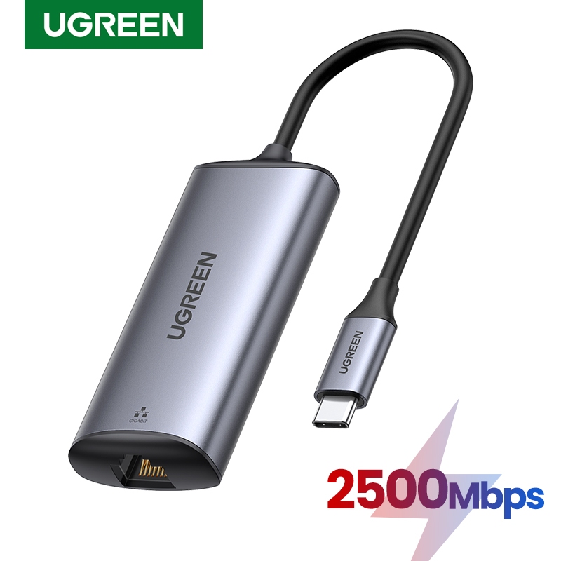 Ugreen Bộ Chuyển Đổi USB C 2.5 Gigabit Type C Sang Lan RJ45 2500Mbps ...