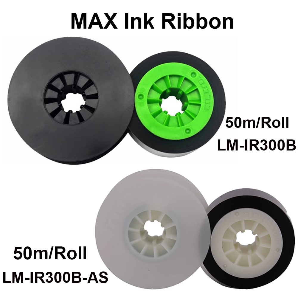 1 Cái Băng Nhãn LM-IR300B LM-IR300B-AS 50m Cho MAX Ribbon LETATWIN Cáp ...