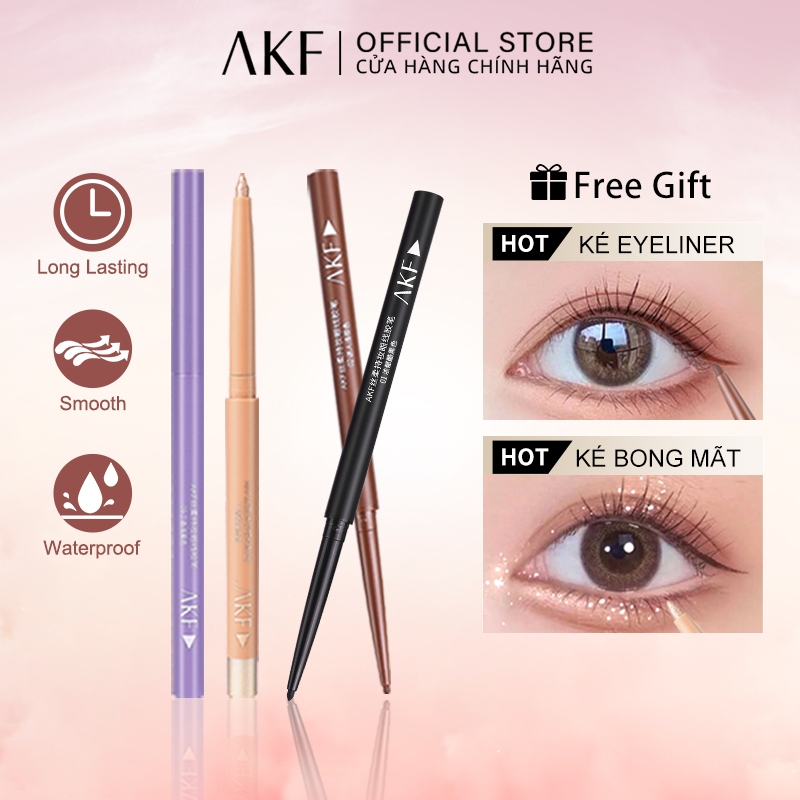【AKF】Bút kẻ mắt AKF chống thấm nước lâu trôi chống nhòe 2mm | Shopee ...