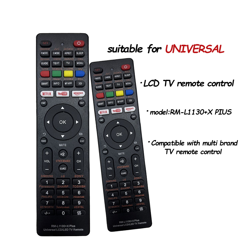 🔥[Rẻ nhất] Remote Điều khiển TiVi đa năng RM-L1130+X PLUS | Shopee Việt Nam