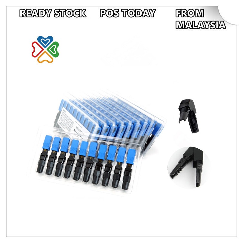 10 chiếc SC upc FTTH Single Mode Fiber Optic Fast Connector upc ...