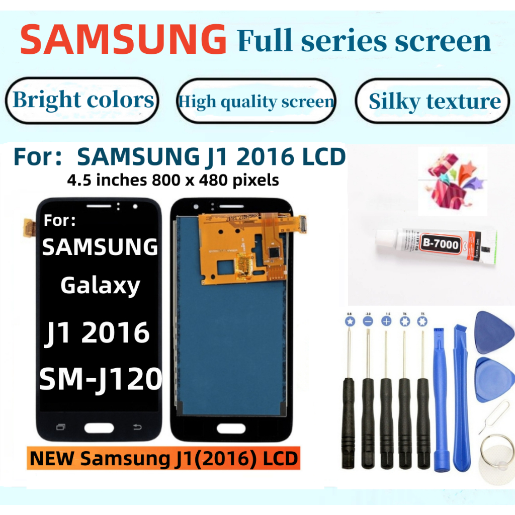 Màn hình LCD SAMSUNG hoàn toàn mới Thích hợp cho màn hình cảm ứng J1 ...