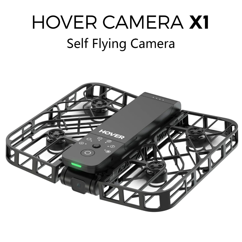 Hoverair X1 Máy Ảnh Tự Bay Bỏ Túi Kích Thước Drone HDR Chụp Video Palm Takeoff Đường Bay Thông ...