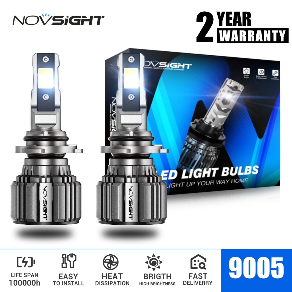 Đèn pha ô tô Novsight N74 9005 6000K 72W 15000LM IP68 đèn led ô tô ...