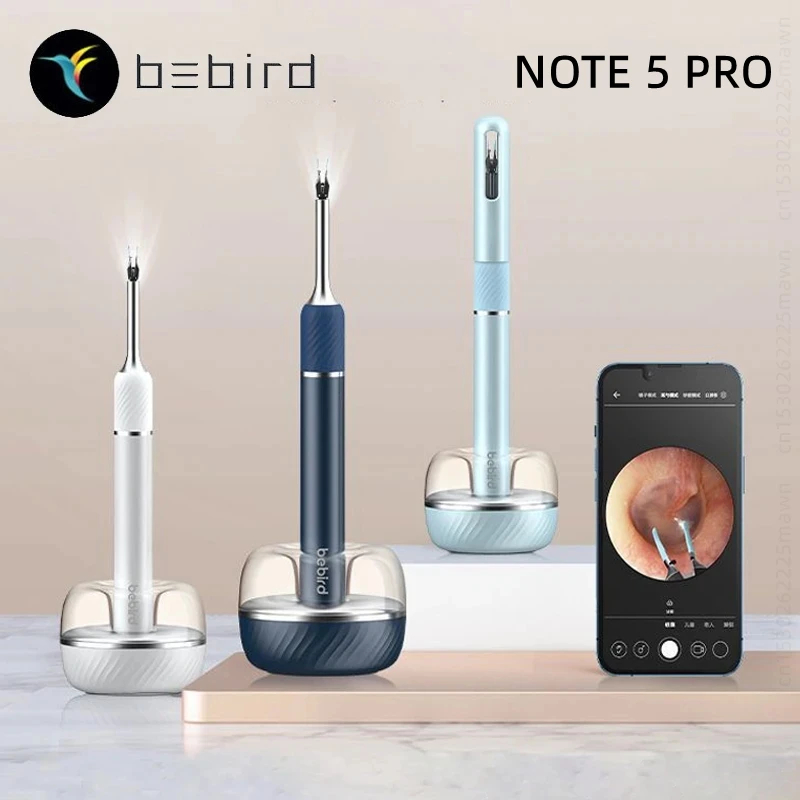 Bebird Note5 Pro Smart Visual Ear Sticks Nội soi Nhíp Earpick 1000W Độ chính xác cao Earpick ...