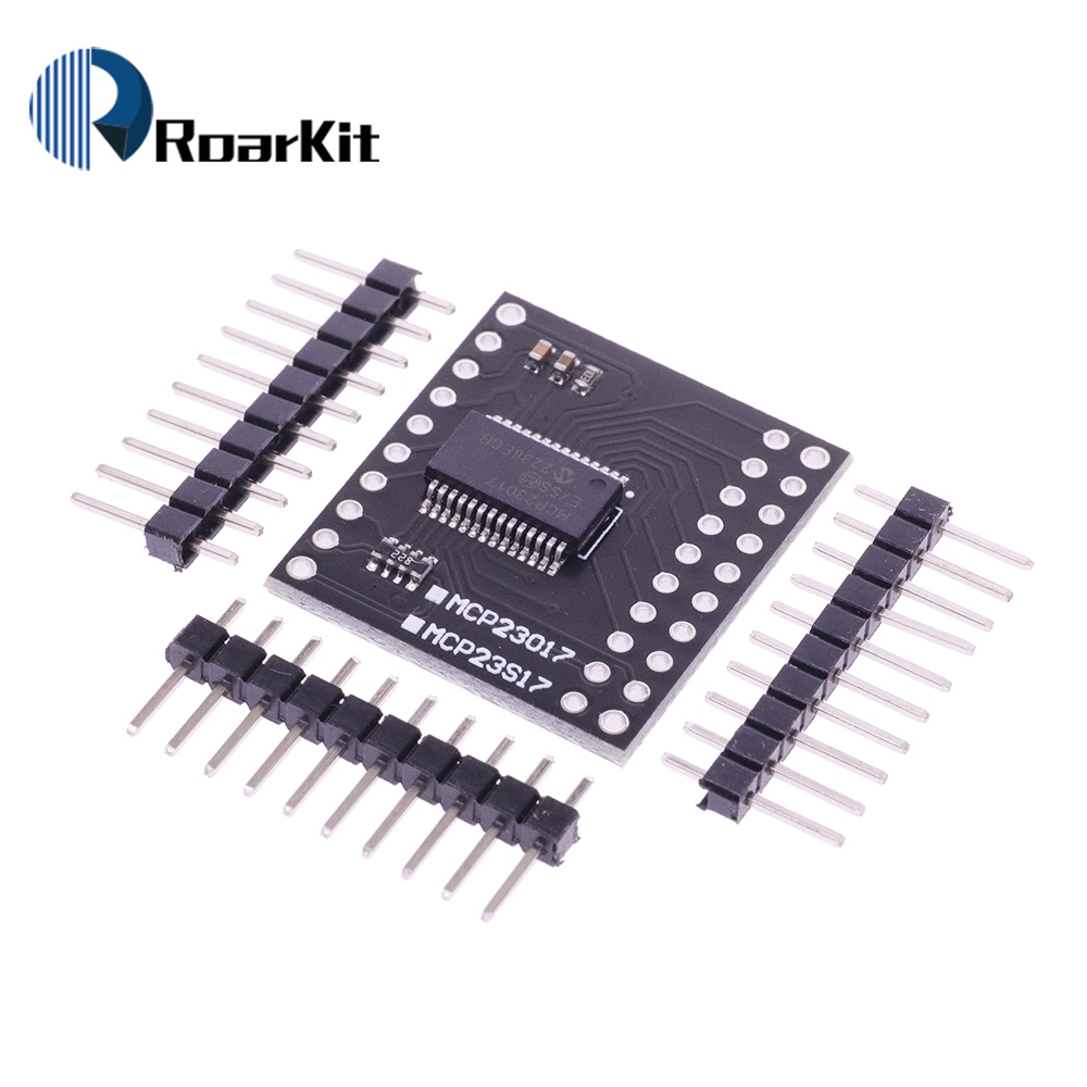 Mcp23017-e / SS IIC I2C SPI MCP23S17 Chân mở rộng I / O 16 Bit hai chiều 10 MHz cho mô-đun giao ...