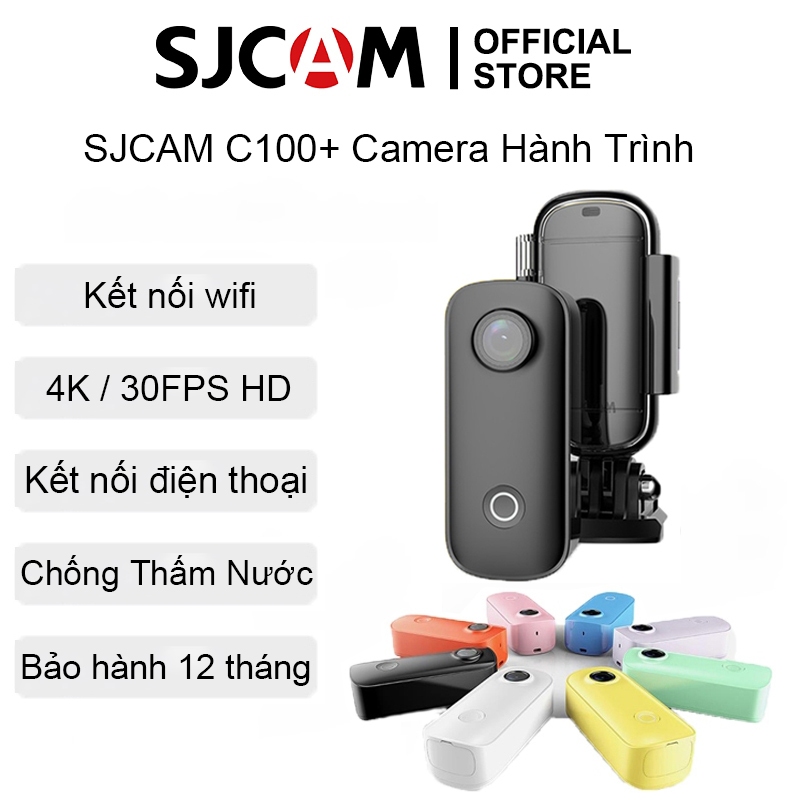 Camera Hành Trình Sjcam C100 + Plus 4k / 30fps Chống Thấm Nước 30m ...