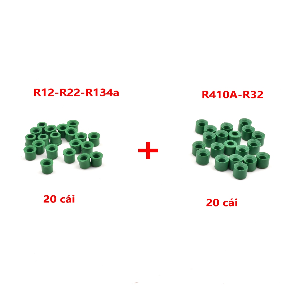 40 cái Ron dây nạp gas R22 R410, gioăng dây ti sạc gas lạnh R12 R134 ...