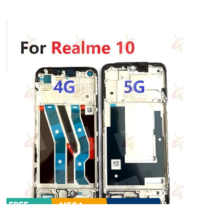 Khung trước LCD cho khung giữa Realme 10 4G 5G RMX3630 RMX3615 | Shopee ...