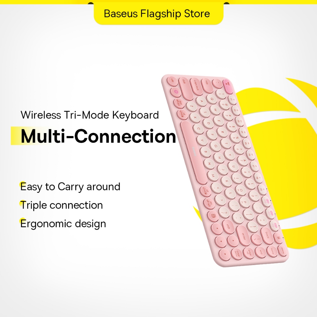 Baseus Bàn Phím Không Dây k01a Kết Nối Nhiều Chế Độ Tiện Dụng | Shopee ...