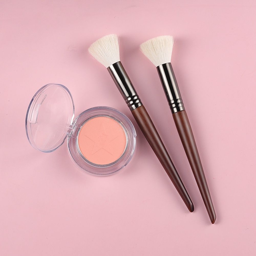 OVW Flat Top Smooth Buffer Powder Blush Blending Make Up Brush 2 CÁI ...