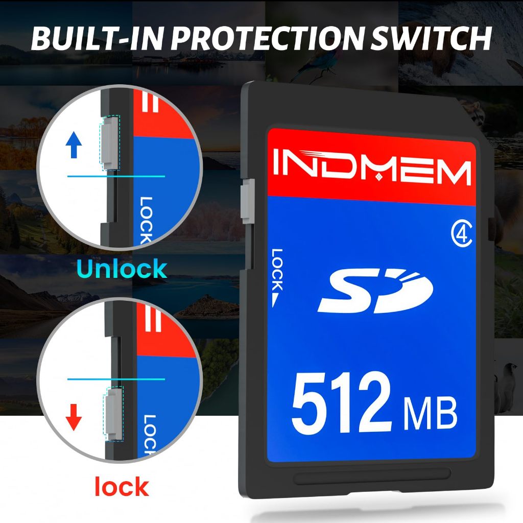 Thẻ SD 512MB Class 4 512MB Thẻ Nhớ Flash MLC Tiêu Chuẩn An Toàn Thẻ Kỹ ...