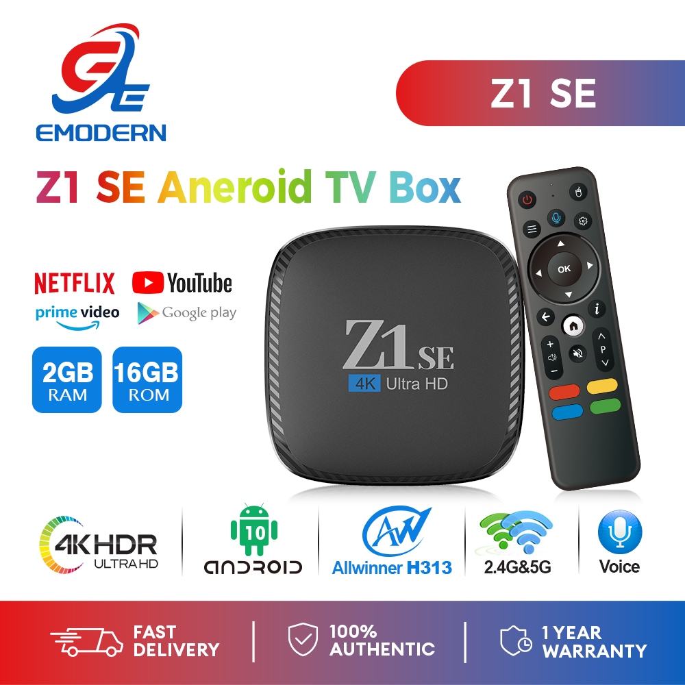 Mới Z1 SE Full Set Android TV Box 4K HD Allwinner H313 TV Box 2GB 16GB ...