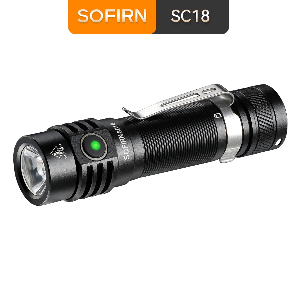 Đèn Pin Sofirn SC18 USB Type C Siêu Sáng 20W SST-40 LED 1800 lumens ...
