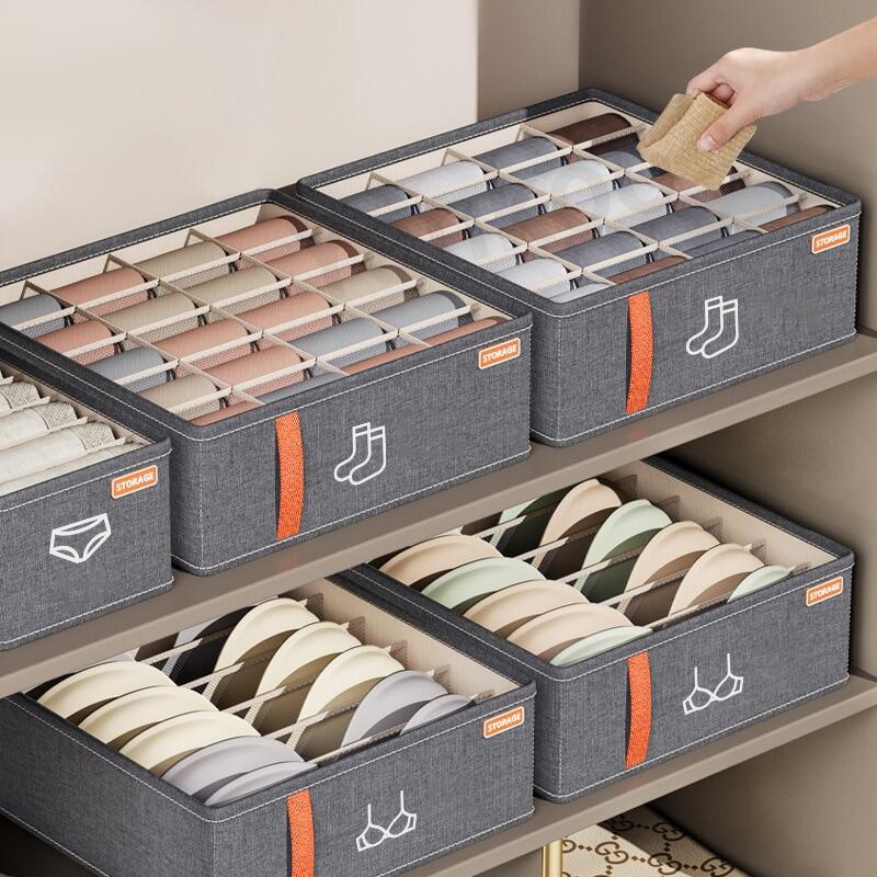 Underwear Storage Box Closet Drawer Thick Pants Underwear Sock bra ...