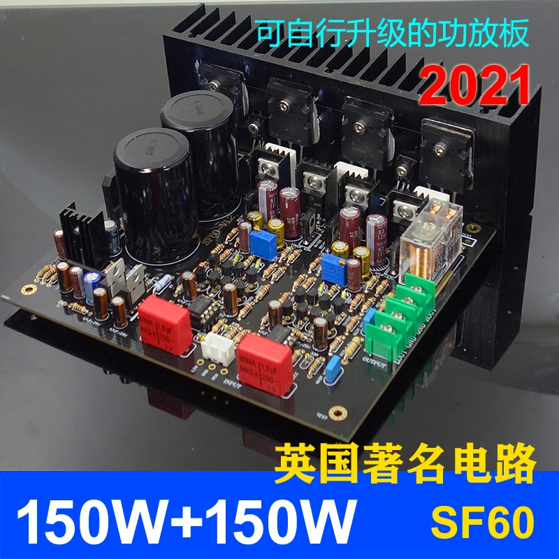 Brzhifi M4 Giả Mạch Seddon Anh SF60 Kênh Kép 150W * 2 Bộ Khuếch Đại Âm ...