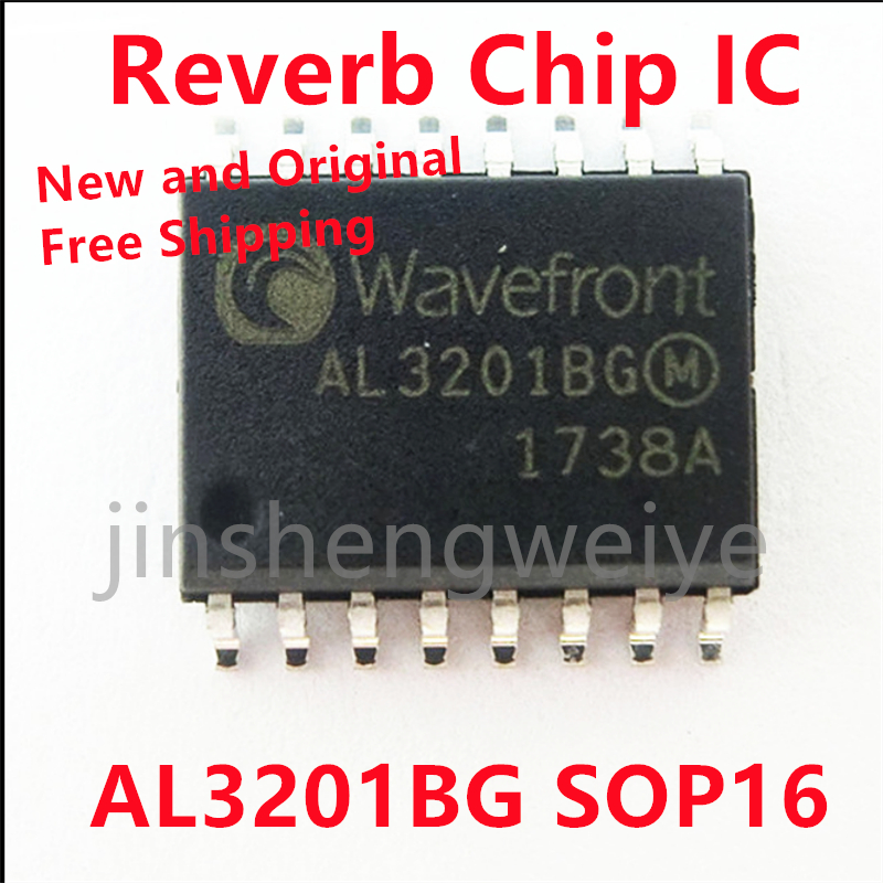 3 chiếc AL3201BG AL3201 gói SOP-16 bộ xử lý âm thanh kỹ thuật số mới ...
