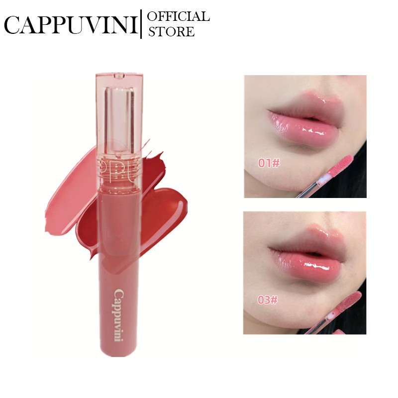 Cappuvini 6 Màu Gương Nước Son Bóng / Son Dưỡng son Bóng / Son Môi Lỏng ...