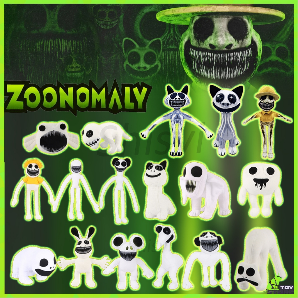 Zoonomaly Plush Zookeepers / Smile Cats / Monster Bear / Stick Spider ...