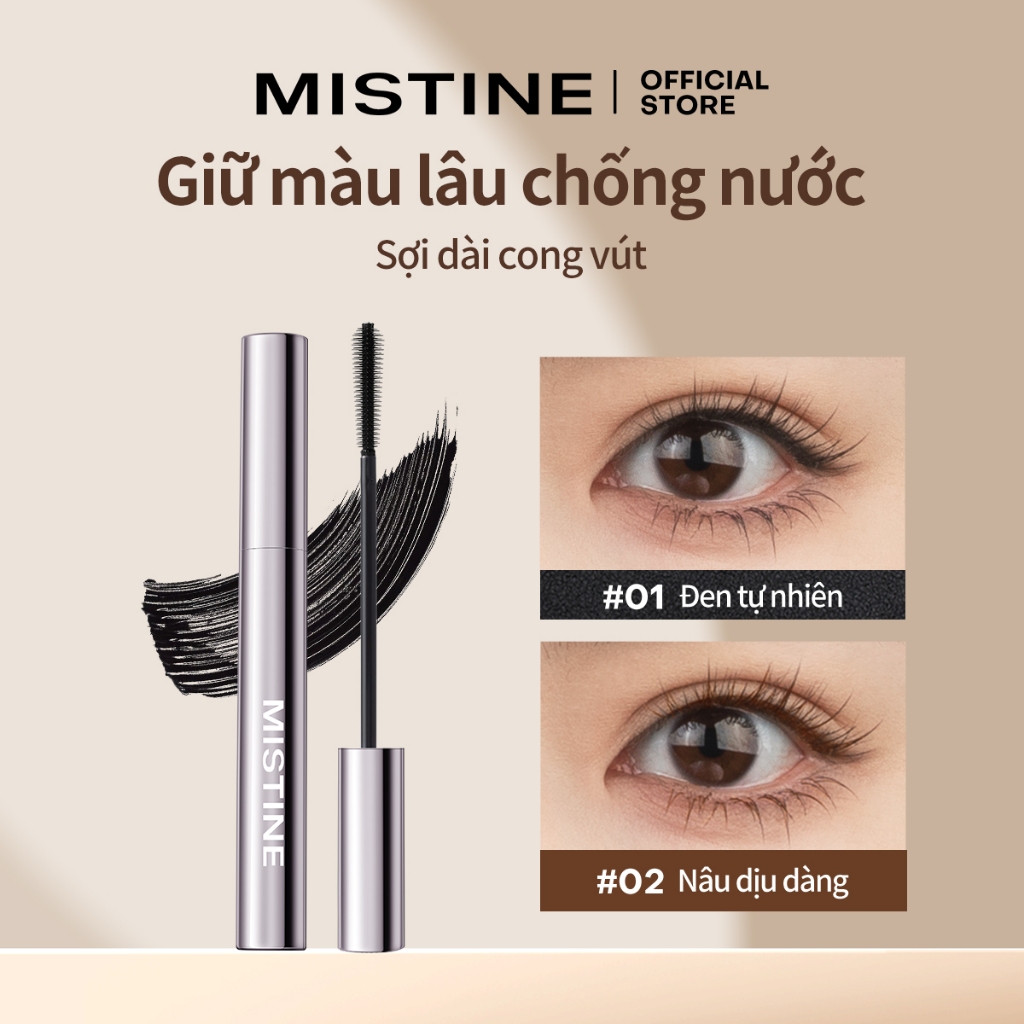 Mascara thép không gỉ MISTINE 5g | Shopee Việt Nam