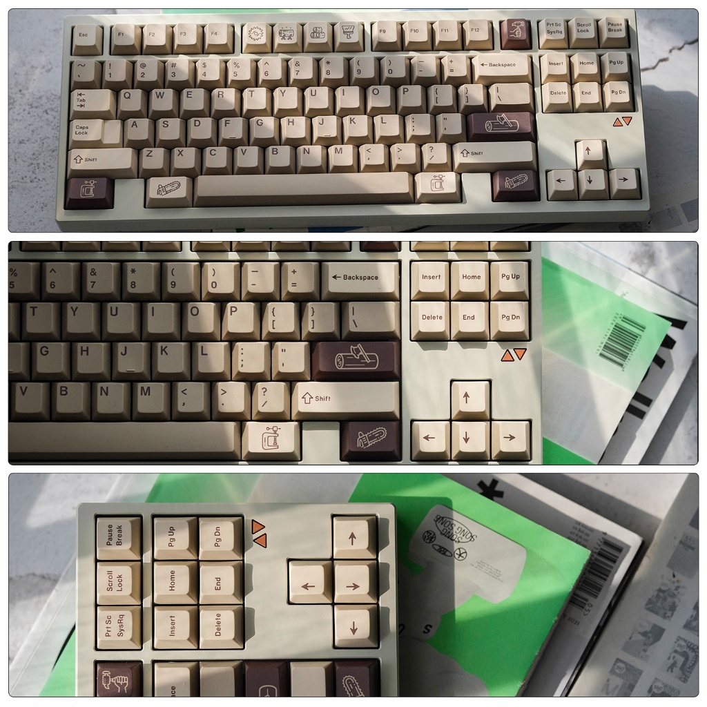 [Jkdk] studio Carpenter Keycap Cherry Profile PBT Dye Subbed Key Caps ...