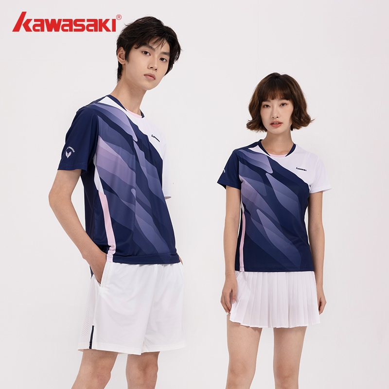 Bộ đồ cầu lông chuyên nghiệp Kawasaki 2024 K1C02-B2972 & K1C02-B1972 Áo ...