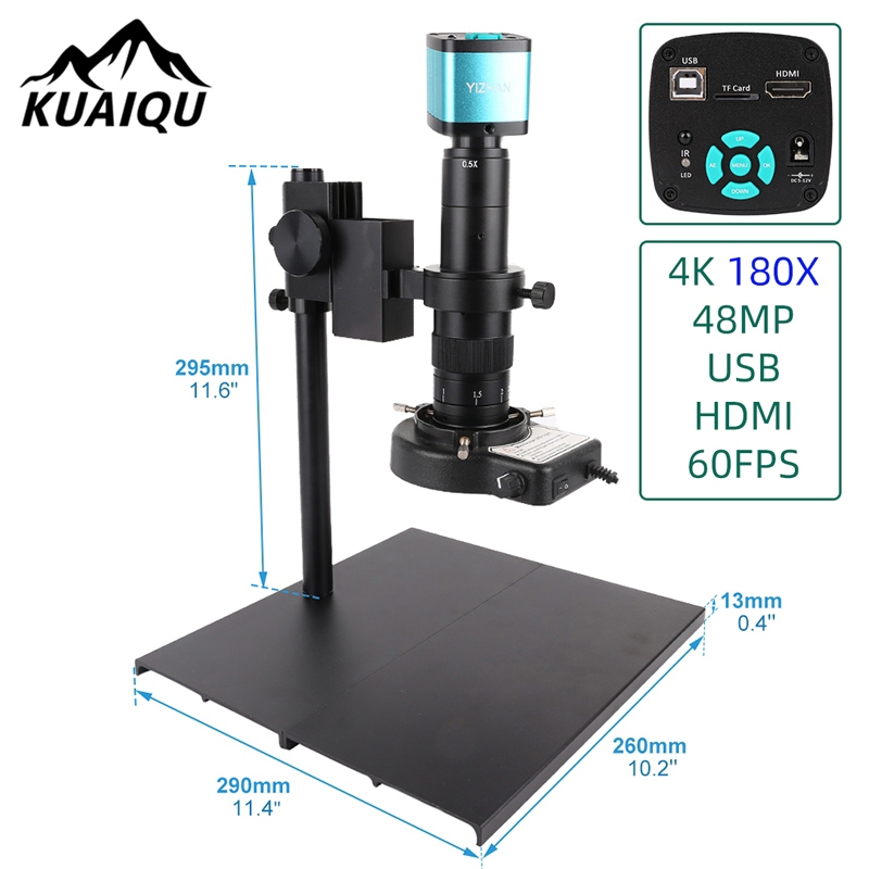 1080P HDMI USB Industrial Video Microscope Digital Video Microscope ...