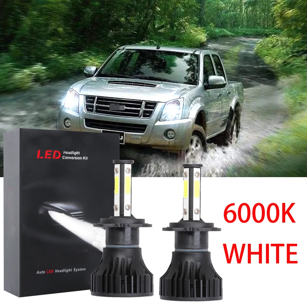 Dành CHO Isuzu Dmax Thế hệ 1, năm 2005 - 2013 (Bóng đèn pha ô tô) 2PC ...