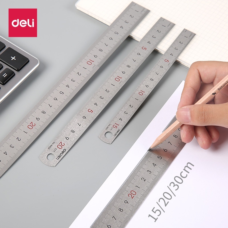 Thước đo thẳng bằng thép không gỉ 15cm 20cm 30CM | Shopee Việt Nam
