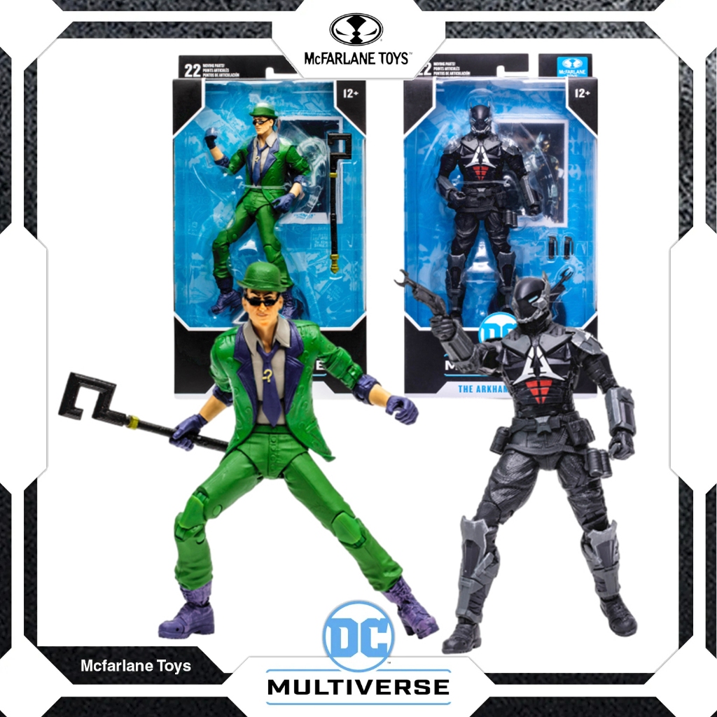 Mcfarlane Toys THE RIDDLER (BATMAN: ARKHAM CITY) THE ARKHAM KNIGHT ...