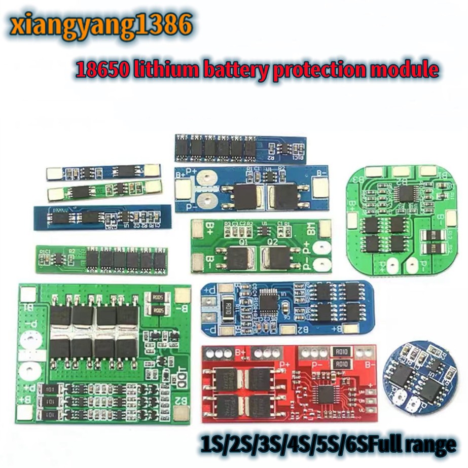 1s / 2S / 3S / 4S / 5S / 6S Bms Cân Bằng 20A 30A 40A 60A 12V / 24V Li ...