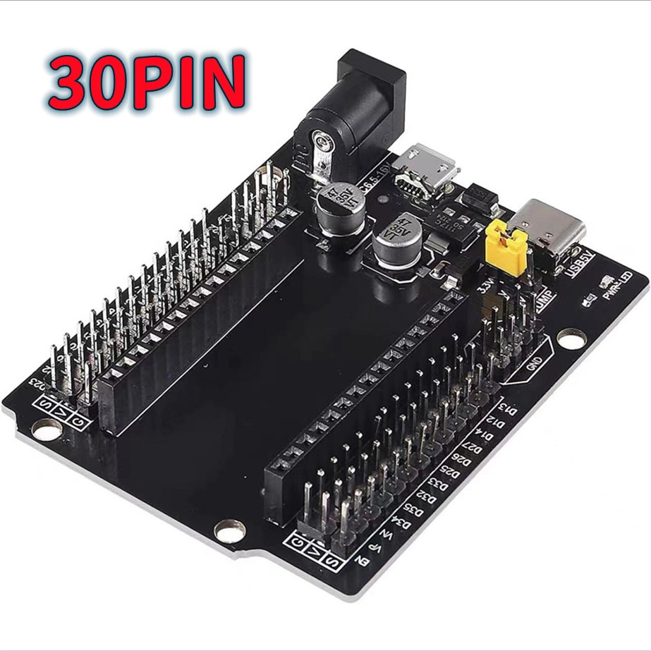 Bảng phát triển ESP32 TYPE-C / Micro-USB CH340C CP2102 CH9102X WiFi + Bluetooth Dual Core ...