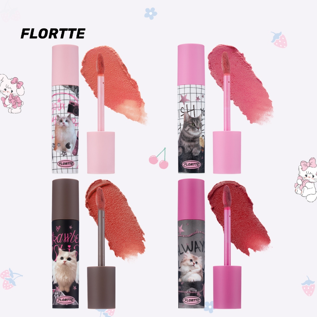 Son Môi Kem Lì FLORTTE I Am Super Beauty Series (21 Màu) 2.3g FLORTTE Official Store | Shopee ...