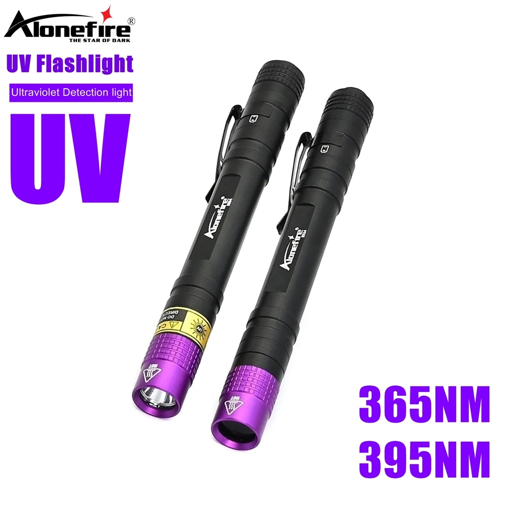 Alonefire SV64 Bút Đèn UV Đèn Pin 395nm / 365nm Đèn Đen Cho Thú Cưng ...