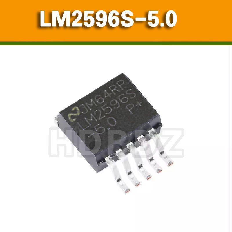 5pcs LM2596 LM2596S 5.0V 3.3V 12V ADJ IC SMD TO-263-5 JM64RP Bộ Điều Chỉnh Điện Áp Buck Chip IC ...