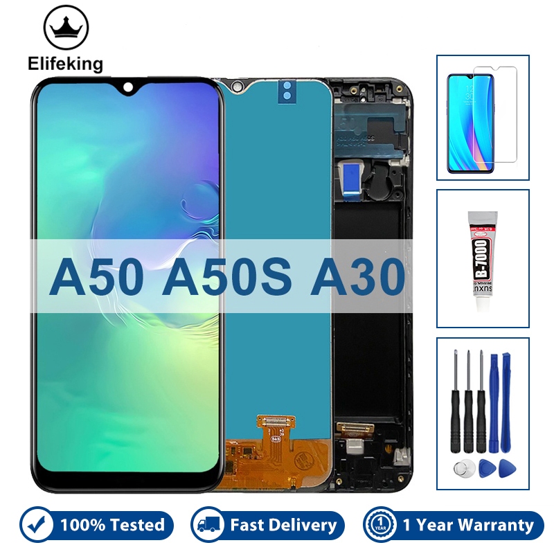 OLED Cho Samsung Galaxy A30 A50 A50s A305 SM-A305F A505F A507F / DS Màn ...