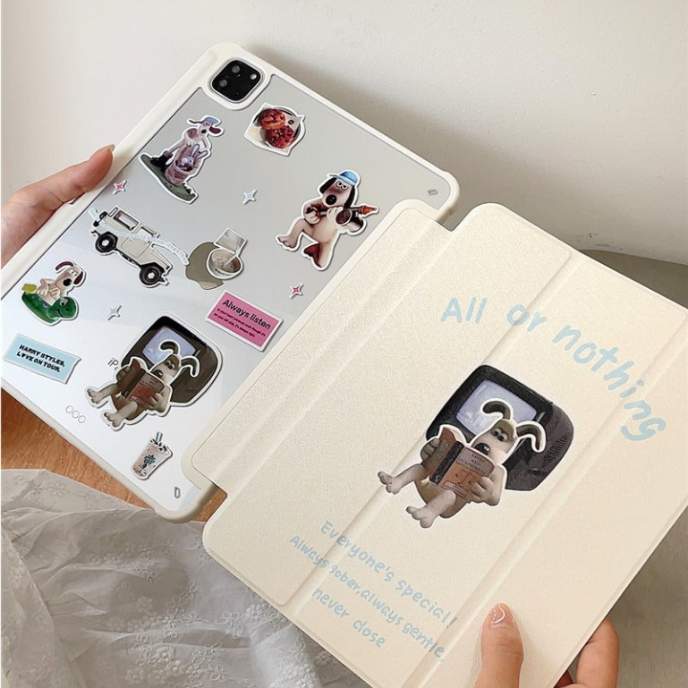 Ins Hoạt Hình Ngộ nghĩnh Wallace Và Gromit Cho IPad10.2 Vỏ Ipad Thế Hệ ...