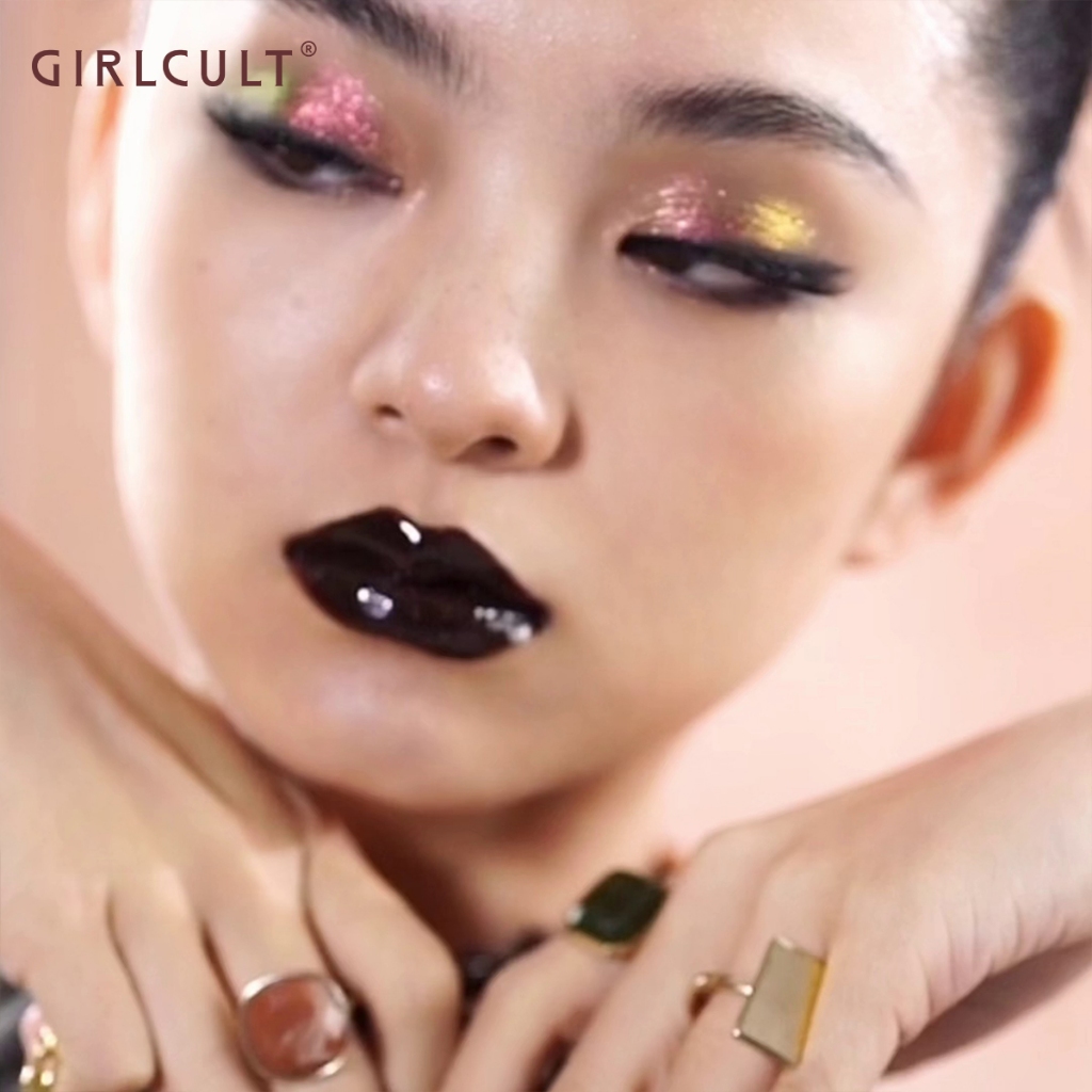 Girlcult Gold Panning Mirror son bóng Gương nước bóng son bóng mịn sáng beep môi kính môi ...