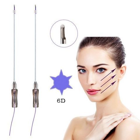 20 chiếc Cog Thread Lift 19g-100mm Cannula 4D Nhựa Surg ery Face ...