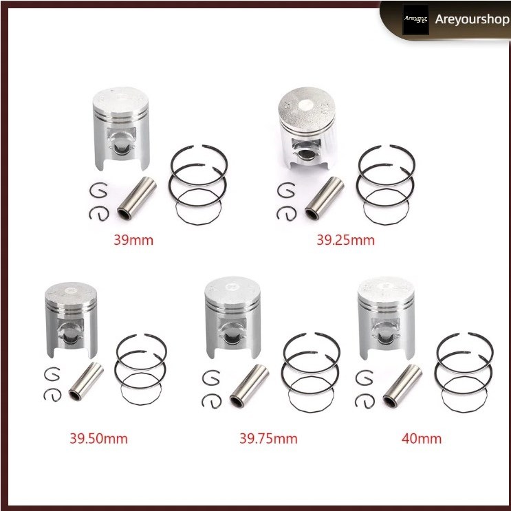 Bộ pít-tông Lỗ khoan tiêu chuẩn Phù hợp cho tin nhắn Daelim Tapo Cordi SYM DD Orbit JET 50 STD ...