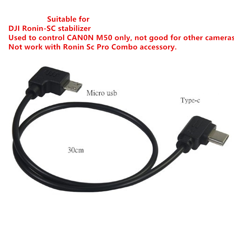 Cáp Chuyển Đổi USB-C Sang Micro USB Cho DJI Ronin-SC Ronin SC Và Canon ...