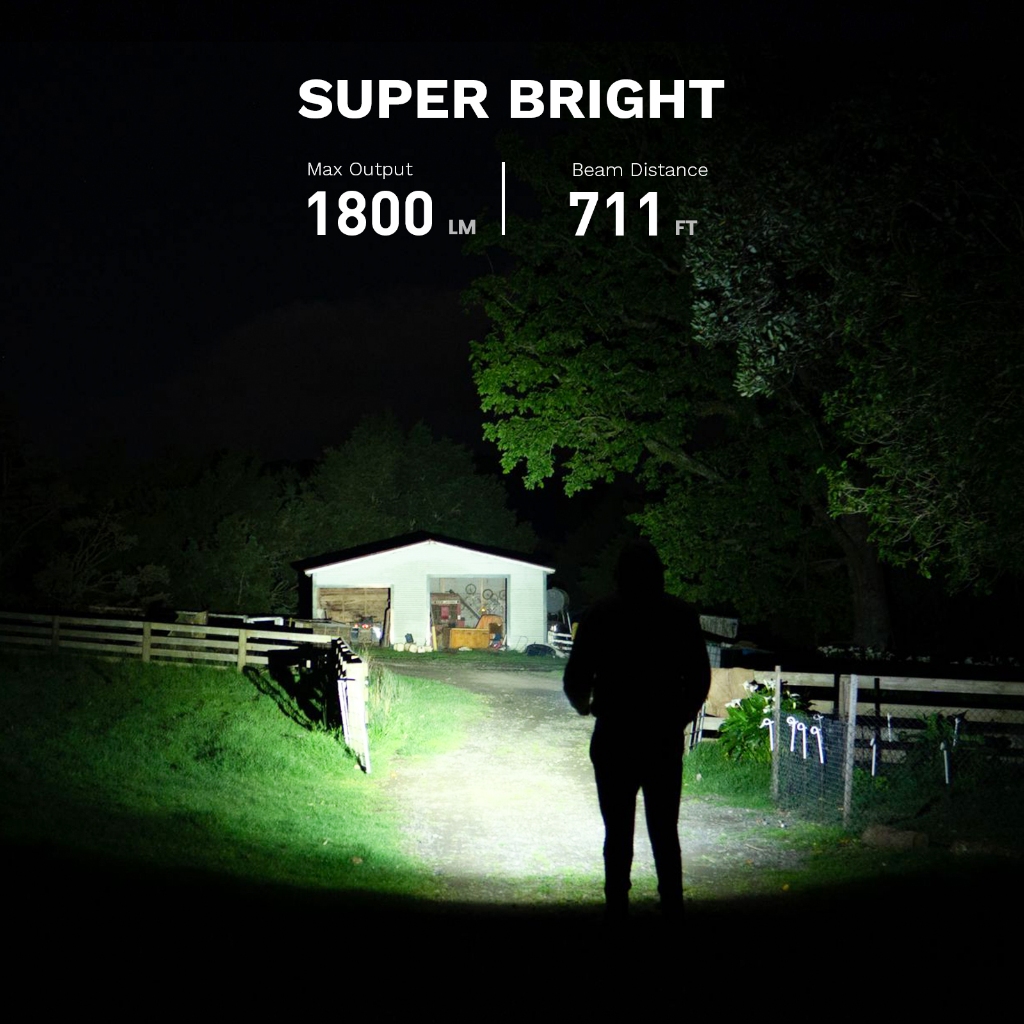 Đèn Pin Sofirn SC18 USB Type C Siêu Sáng 20W SST-40 LED 1800 lumens ...