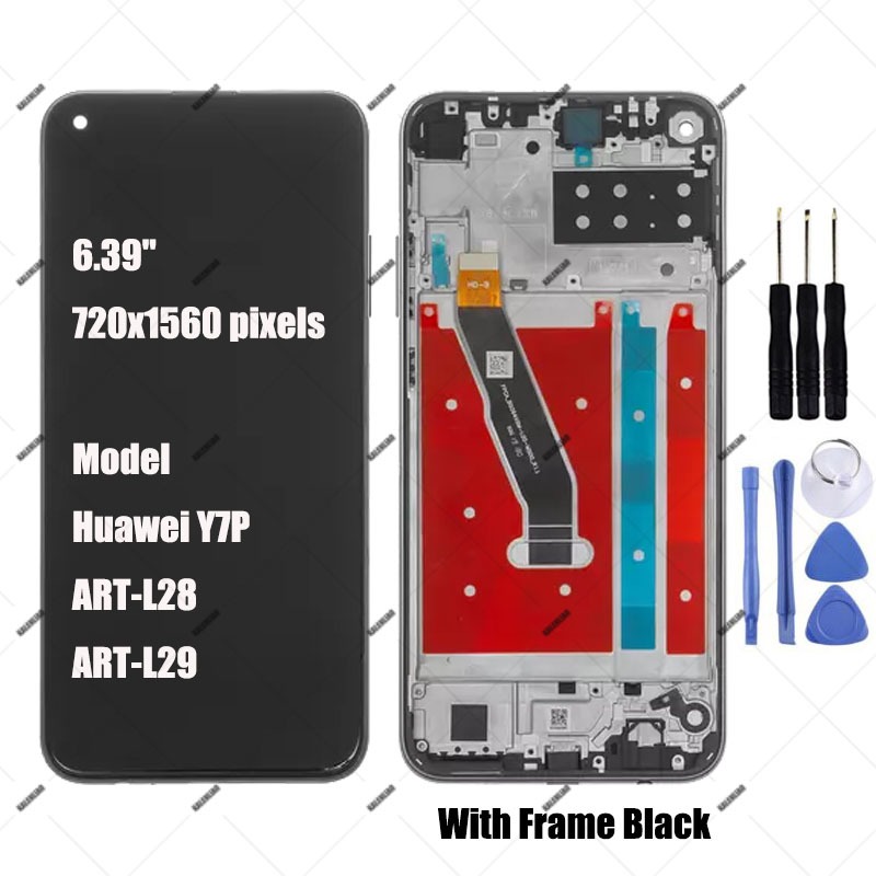 Dành Cho HUAWEI Y7P 2020 ART-L28 ART-L29 Màn Hình LCD Bộ Số Hóa Màn ...
