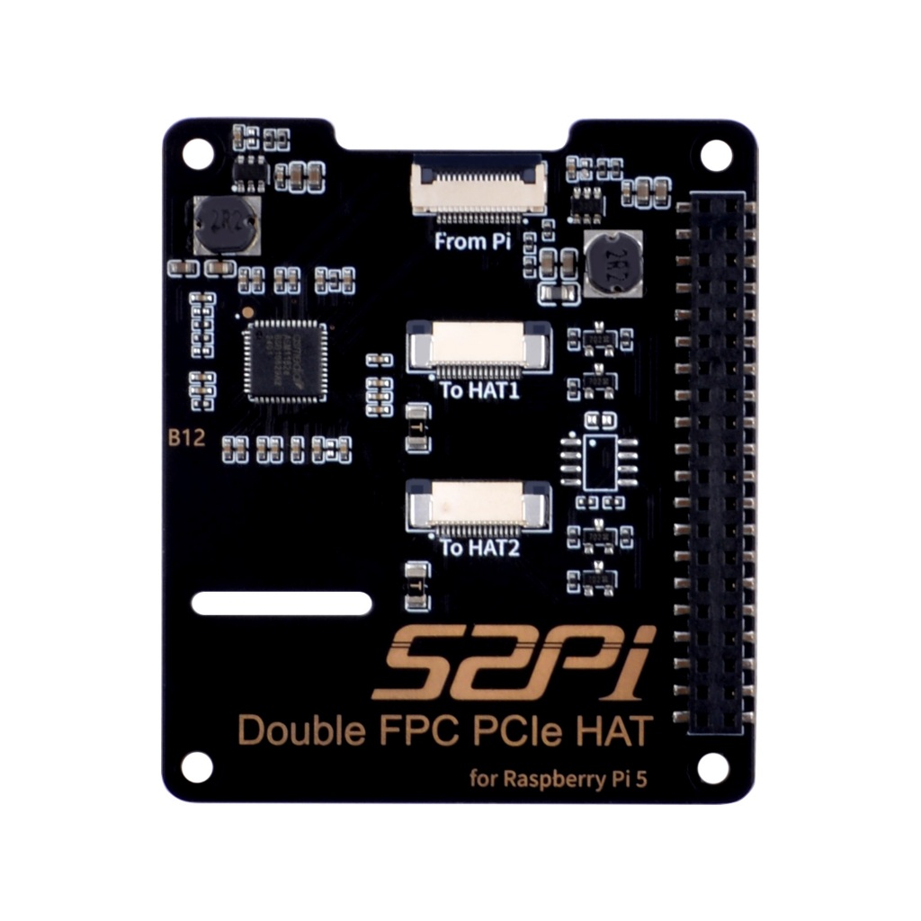 52pi B12 Double FPC PCIe HAT Adapter Board Cho Raspberry Pi 5 | Shopee ...