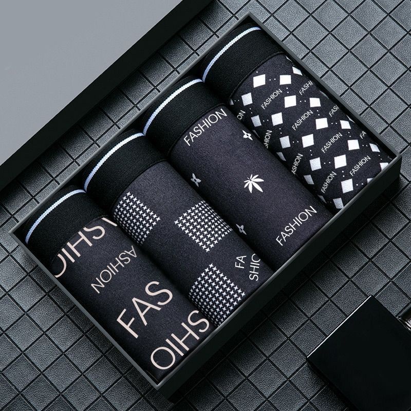 Bộ 4 Quần Lót boxer Cho Nam | Shopee Việt Nam