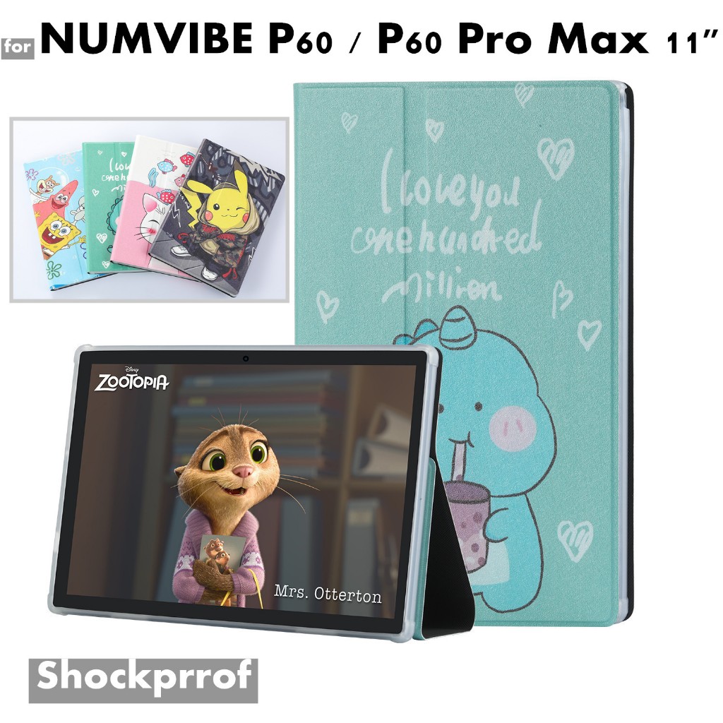 Dành Cho NUMVIBE P60 / P60 Pro Max Máy Tính Bảng 11 inch Vỏ Filp Da ...