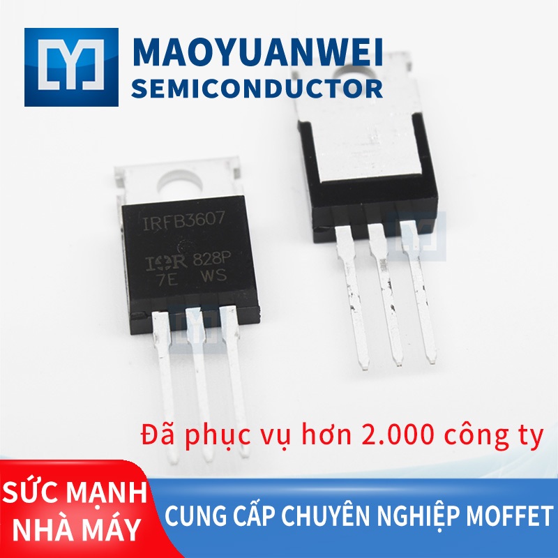 10 Chiếc IRFB3607PBF TO-220 Chip Lớn Trường Hiệu Ứng Ống 80A 80V MOS Ống IRFB3607 | Shopee Việt Nam