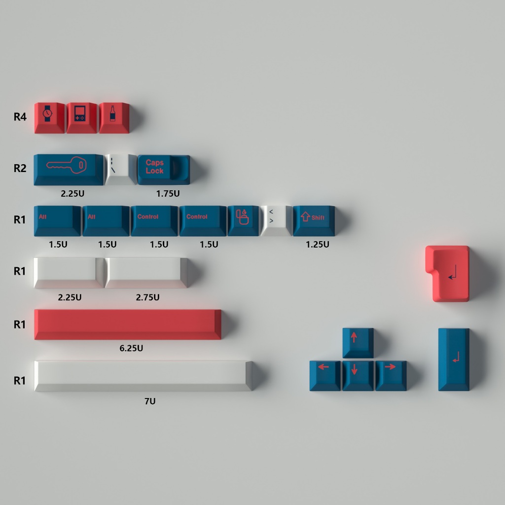Bộ Keycaps GMK PBT Dye-sub Cherry Profile Keycap Custom Keycaps Tương ...